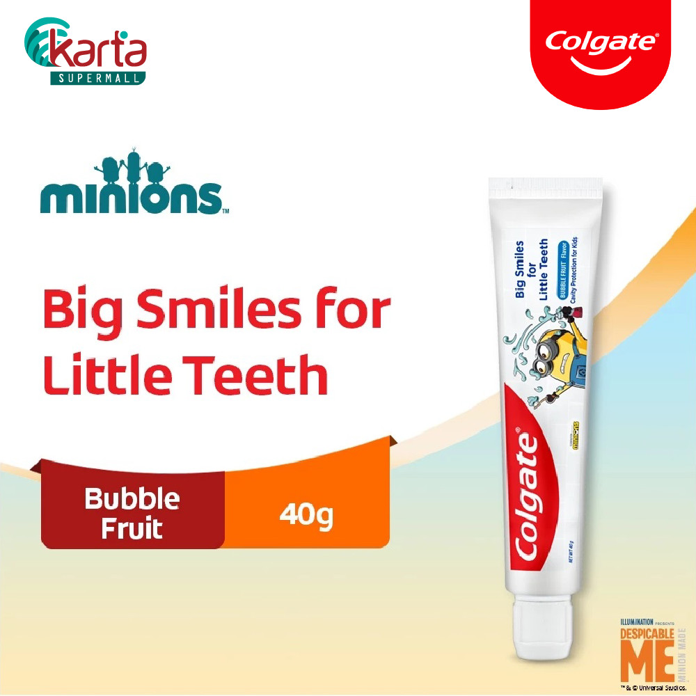 Colgate Kids Minion Toothpaste (40g) | Shopee Malaysia