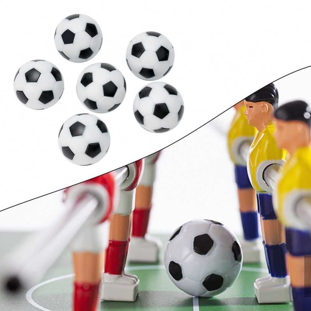 6 X Indoor Soccer Table Foosball Replacement Ball Football Fussball ...