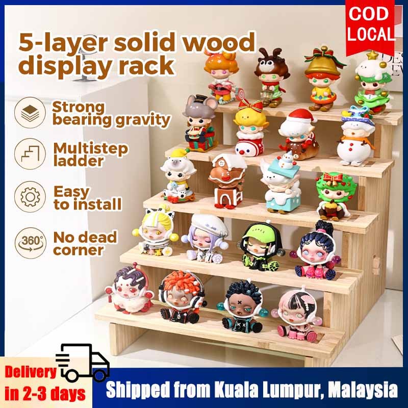 [toponehome]Desktop Blind Box Storage Display Stand Pop Mart Hand-made ...