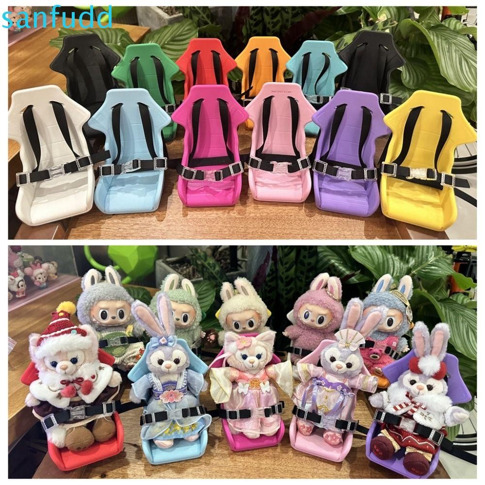 SANFUDD Labubu Doll Safety Seat, with Fixed Belt 20cm Labubu Doll Seat ...