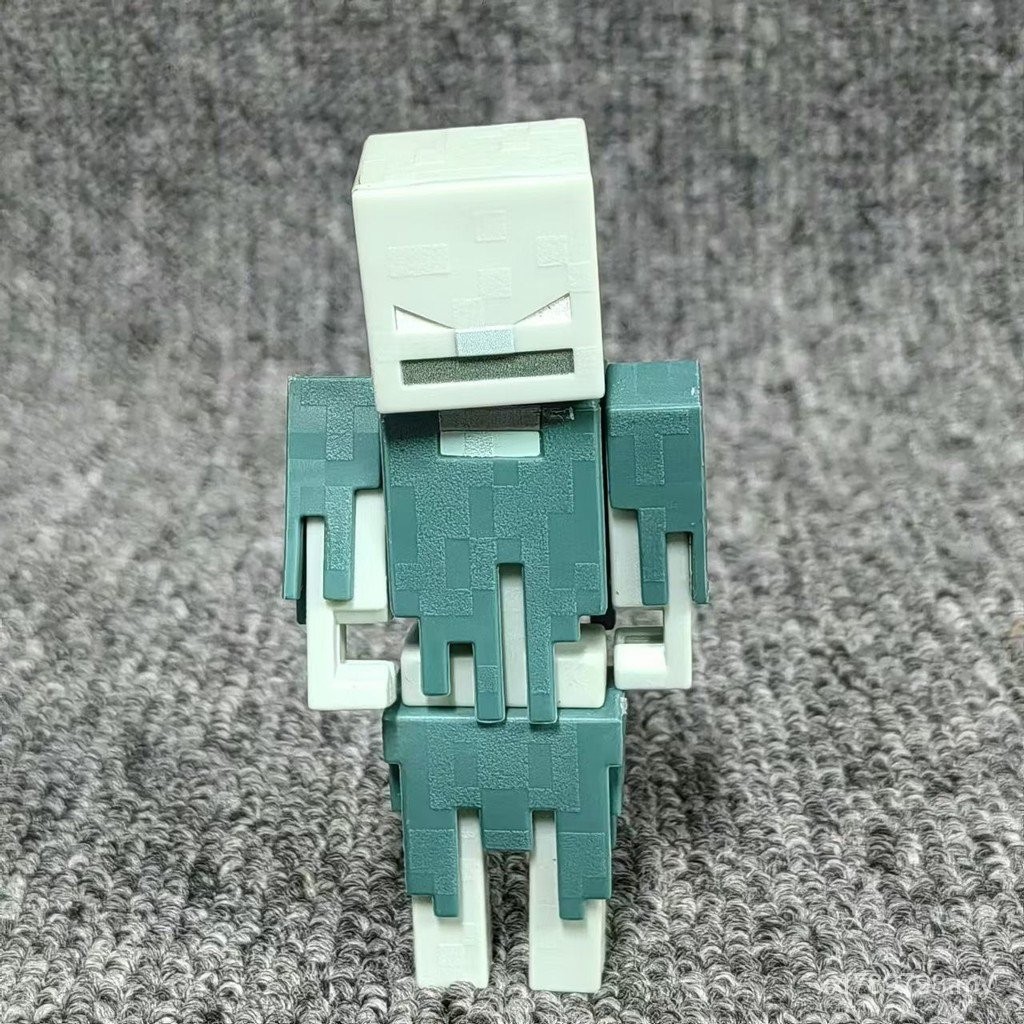 Genuine Bulk Minecraft Movable Building Block Doll Figure Steve Game ...