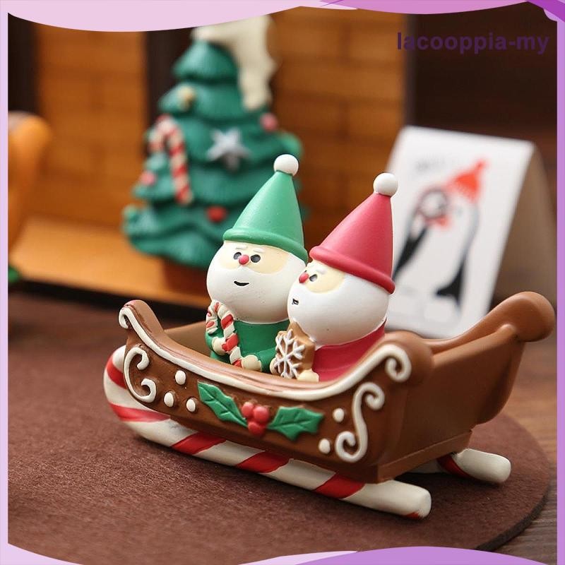 [LacooppiaMY] Christmas Sleigh Decoration Mini Sled Tabletop Sleigh ...