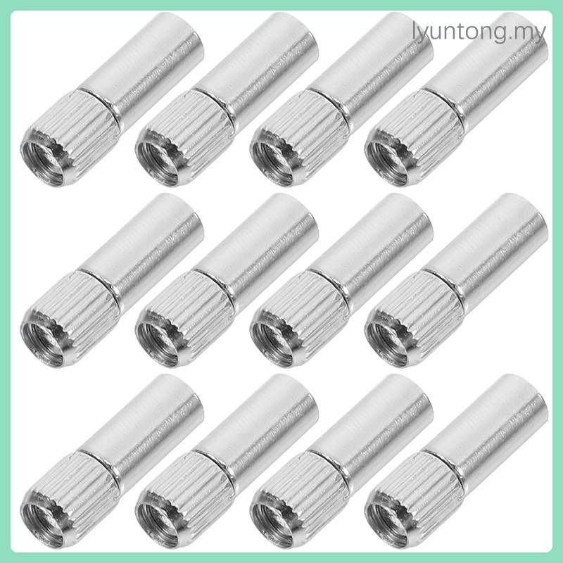 12 Pcs Heavy Duty Shelving Cabinet Shelf Clips Wardrobe Holding Screws ...