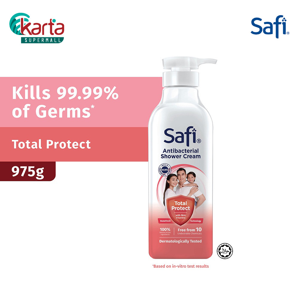 Safi Antibacterial Shower Cream Total Protect 975g | Shopee Malaysia