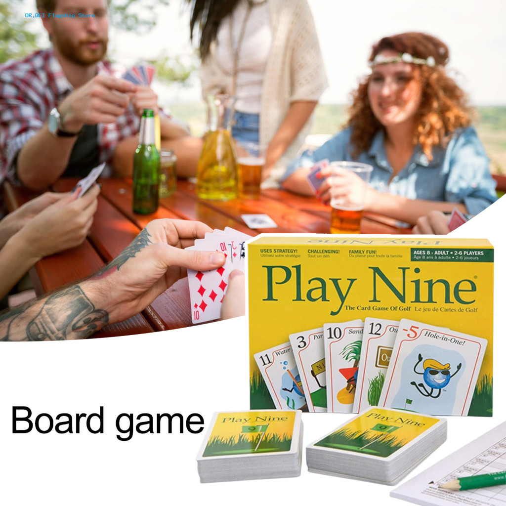 Golf Theme Card Game Fun Golf Theme Playing Card Game for Family Night ...