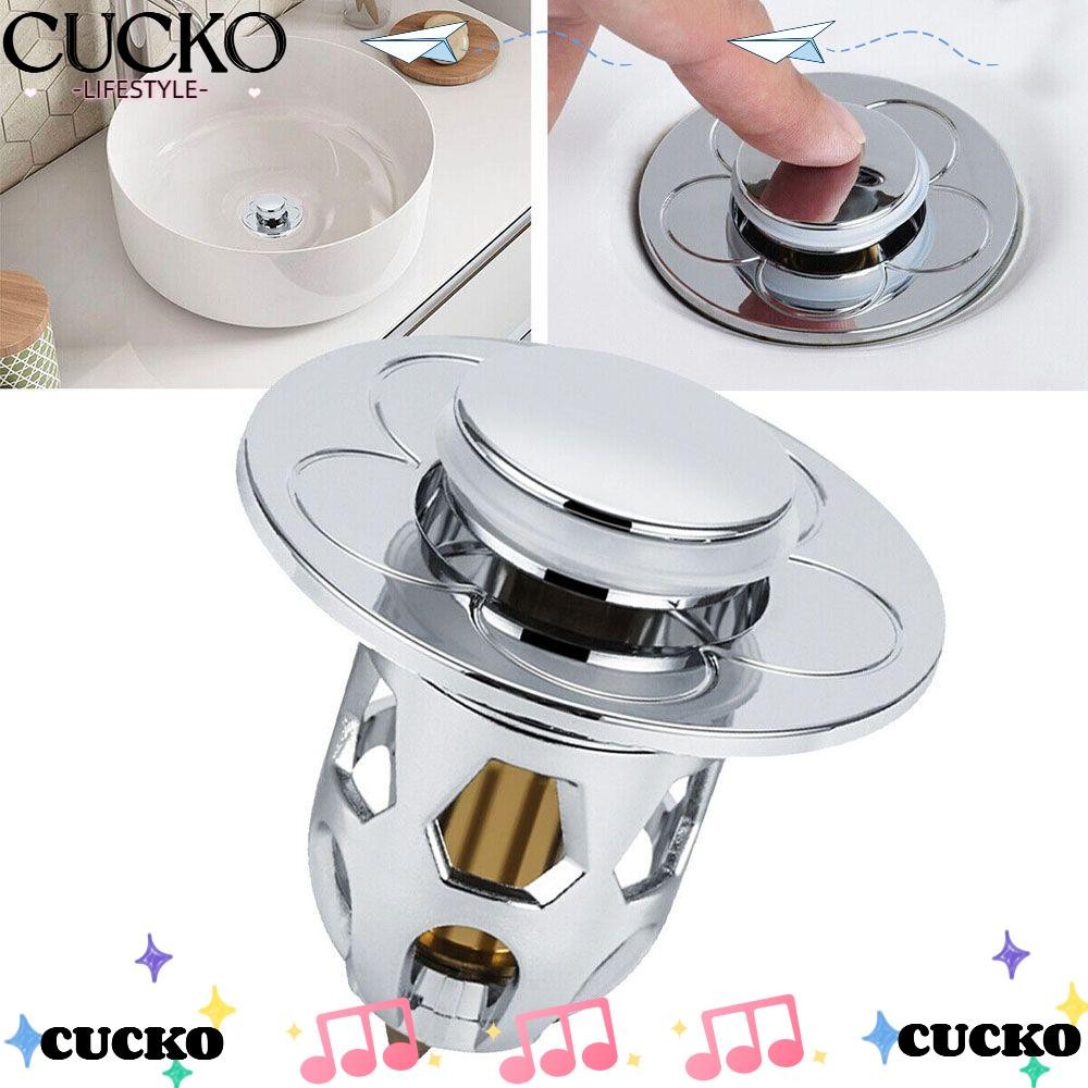 CUCKO Basin Spring Core Drain Filter Stainless Steel Wash Basin Plug ...