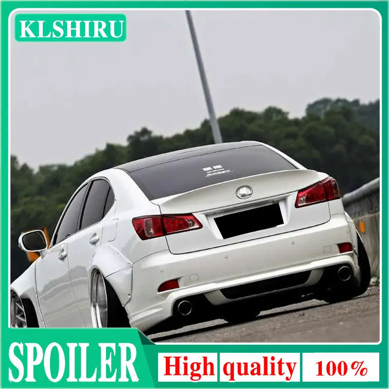 For Lexus IS Series IS250 IS300 IS350 Spoiler 2006-2011 carbon fiber ...