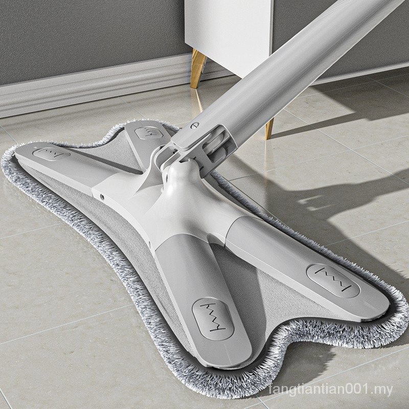 High-end Butterfly Mop Oversized Hand-Free Flat Mop Handy Tool x-Shaped ...