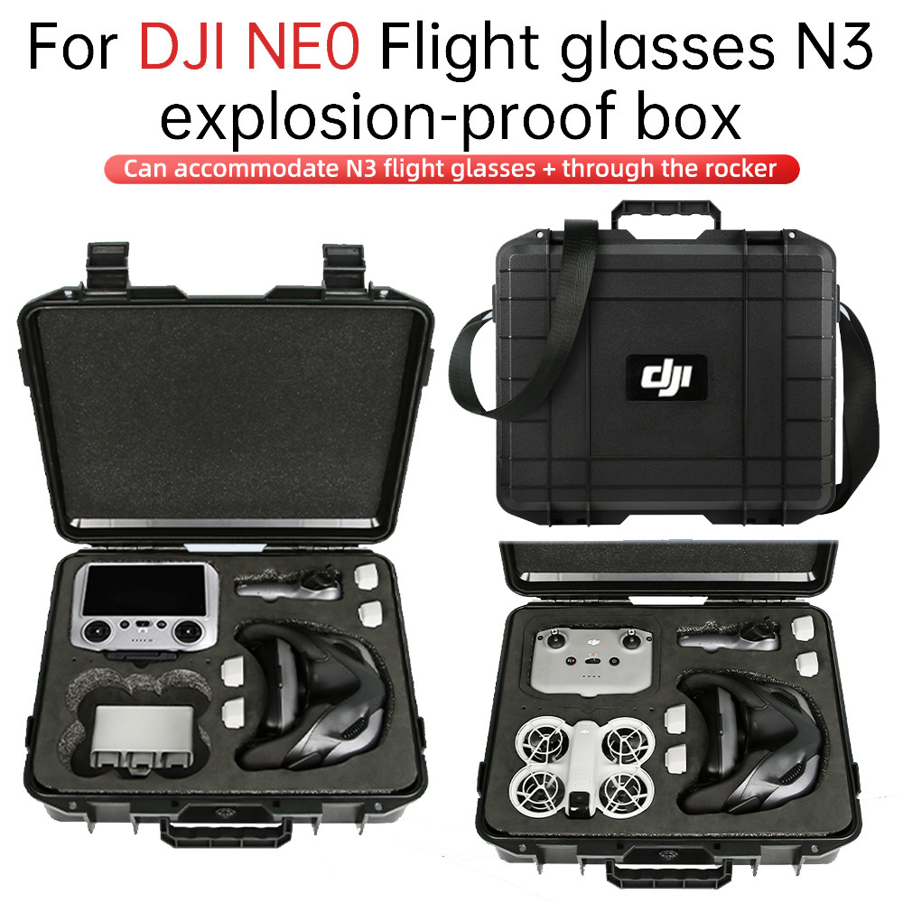 For DJI neo Goggles N3 Explosion proof Box Waterproof Storage Bag DJI ...