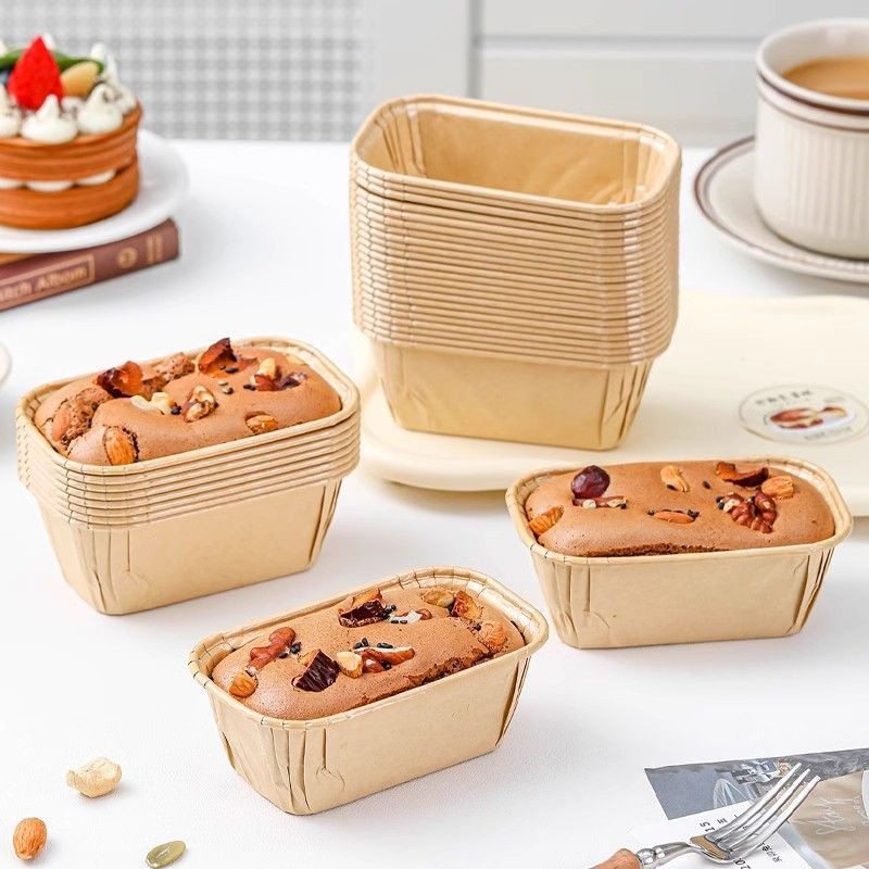 High Temperature Resistant Rectangular Greaseproof Paper Cup Paper ...