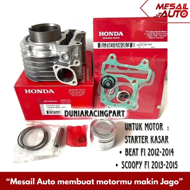Piston Block Complete Set Rough Starter Piston Beat fi Scoopy fi Vario ...