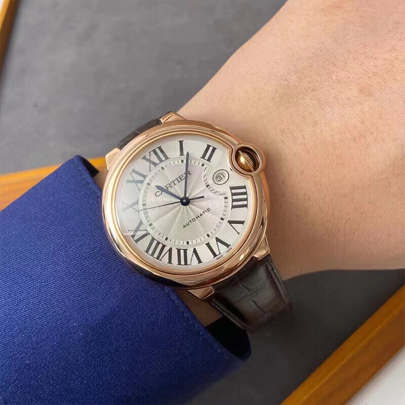 Cartier Cartier Blue Balloon W6900651Automatic Mechanical Men's Watch ...