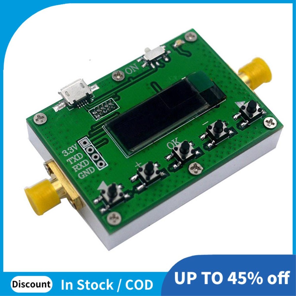 6ghz Digital Attenuator 30db 0 25db Step Oled Display Rf Module For Rf Ham Radio Amplifier Power