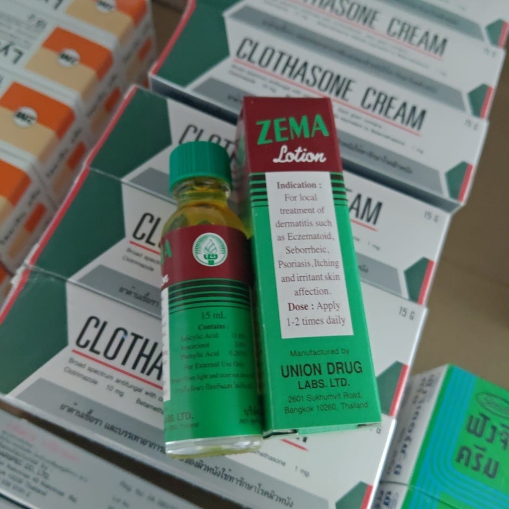 Original 5cc Zema Cream / 15ml 30ml Thailand Zema Lotion Siam Zema Cream 5g Thailand Zema Lotion ...