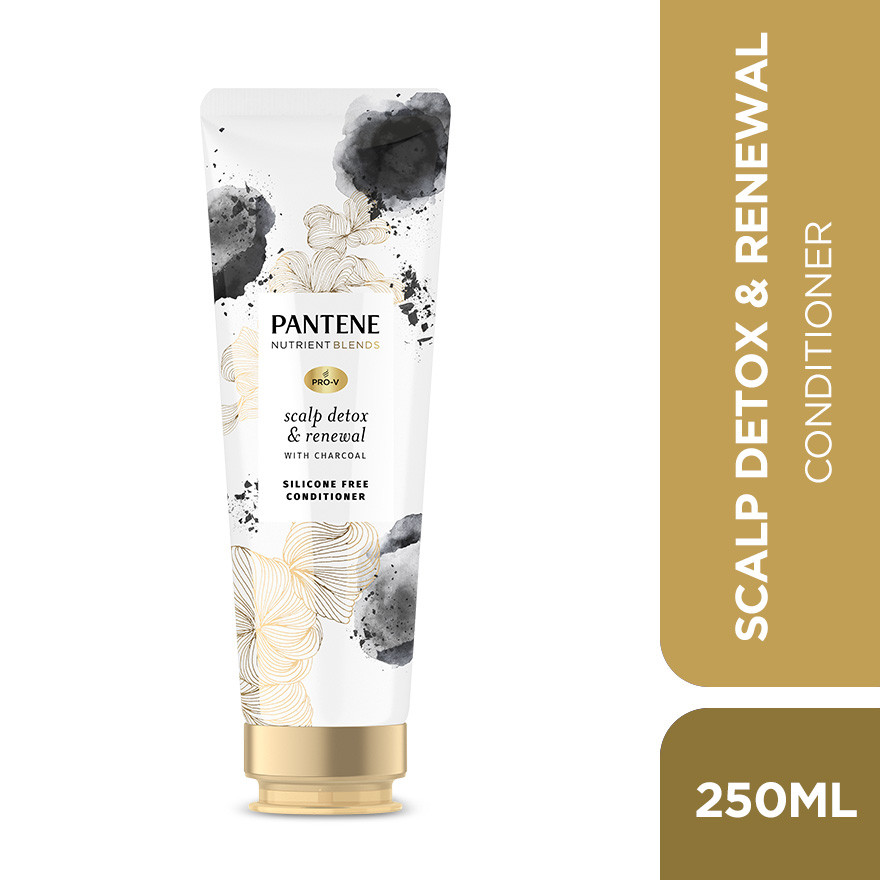 PANTENE Nutrient Scalp Detox & Renewal Conditioner 250 ml | Shopee Malaysia