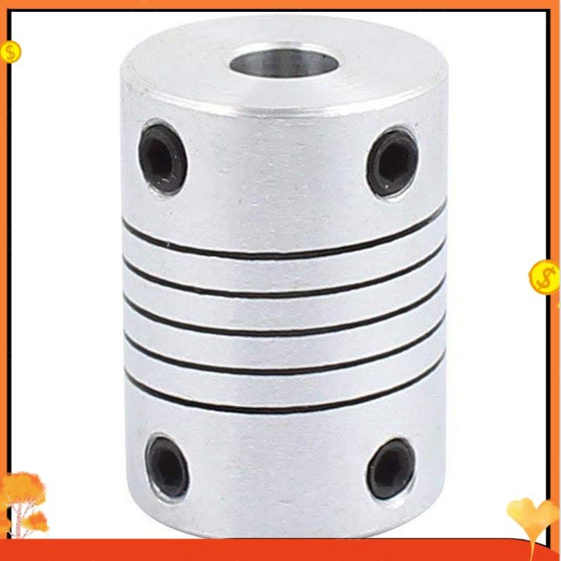 6mm to 8mm Shaft Coupling 25mm Length 18mm Diameter Stepper Motor ...