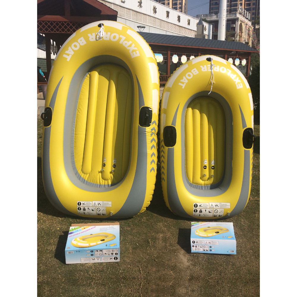 Bot Kembung Tunggal dan Berganda Tebal Plastik Kayak Kusyen Udara Bot ...