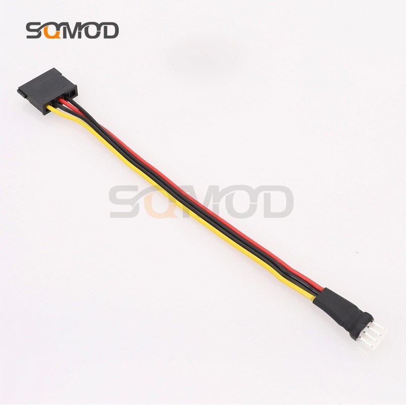 Small 4PIN Male to sata Soft Drive to sata Power Connection Extension ...
