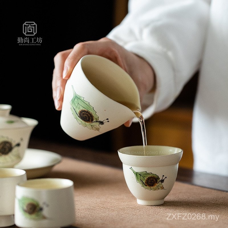 Creative Gourd Cup Snail Master Cup Kung Fu Tea Set Smell Cup Hand ...