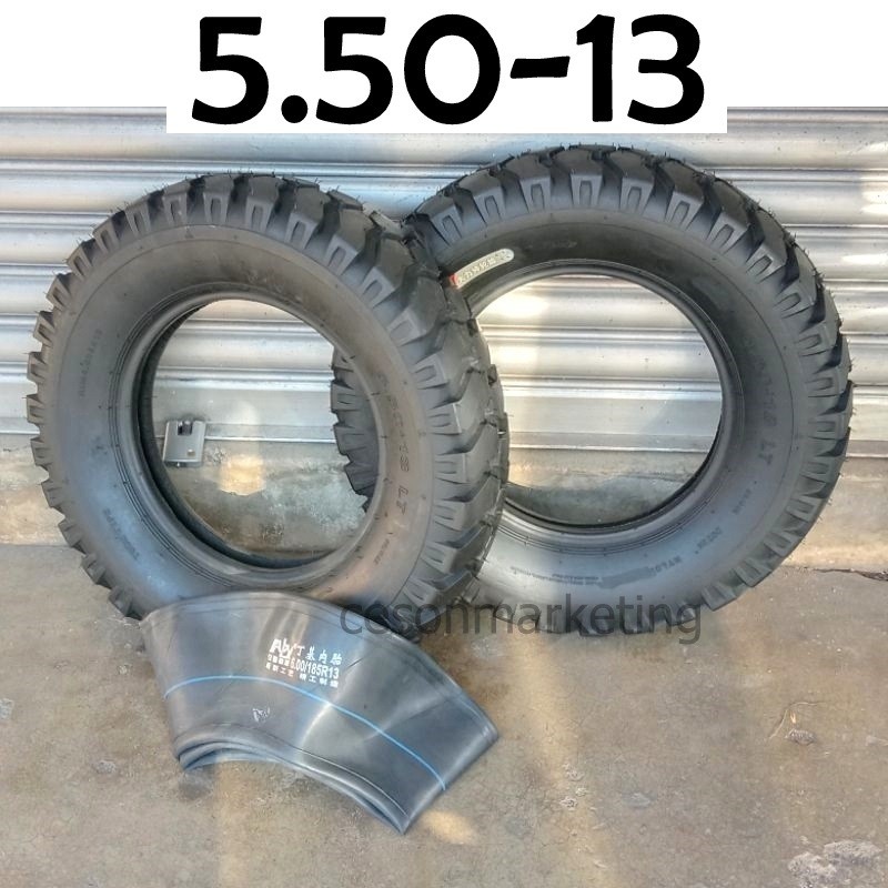 5.50-13 tayar tube Galaxy Agritrac tyre Pertanian Mini Tractor Front ...