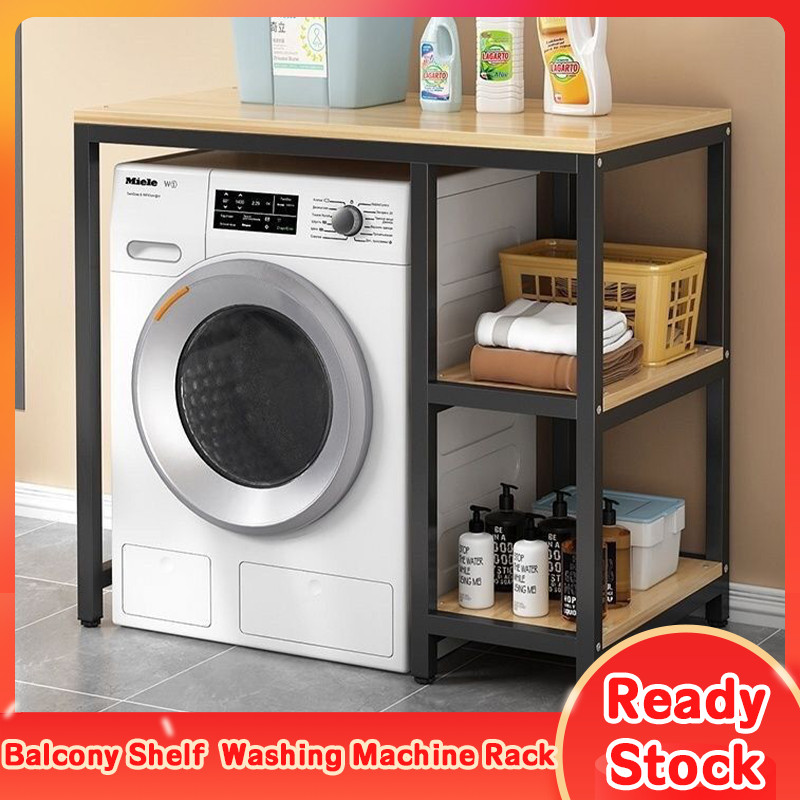 🔥Ready Stock🔥Washing Machine Storage Rack Shelf Floor Balcony Shelf ...