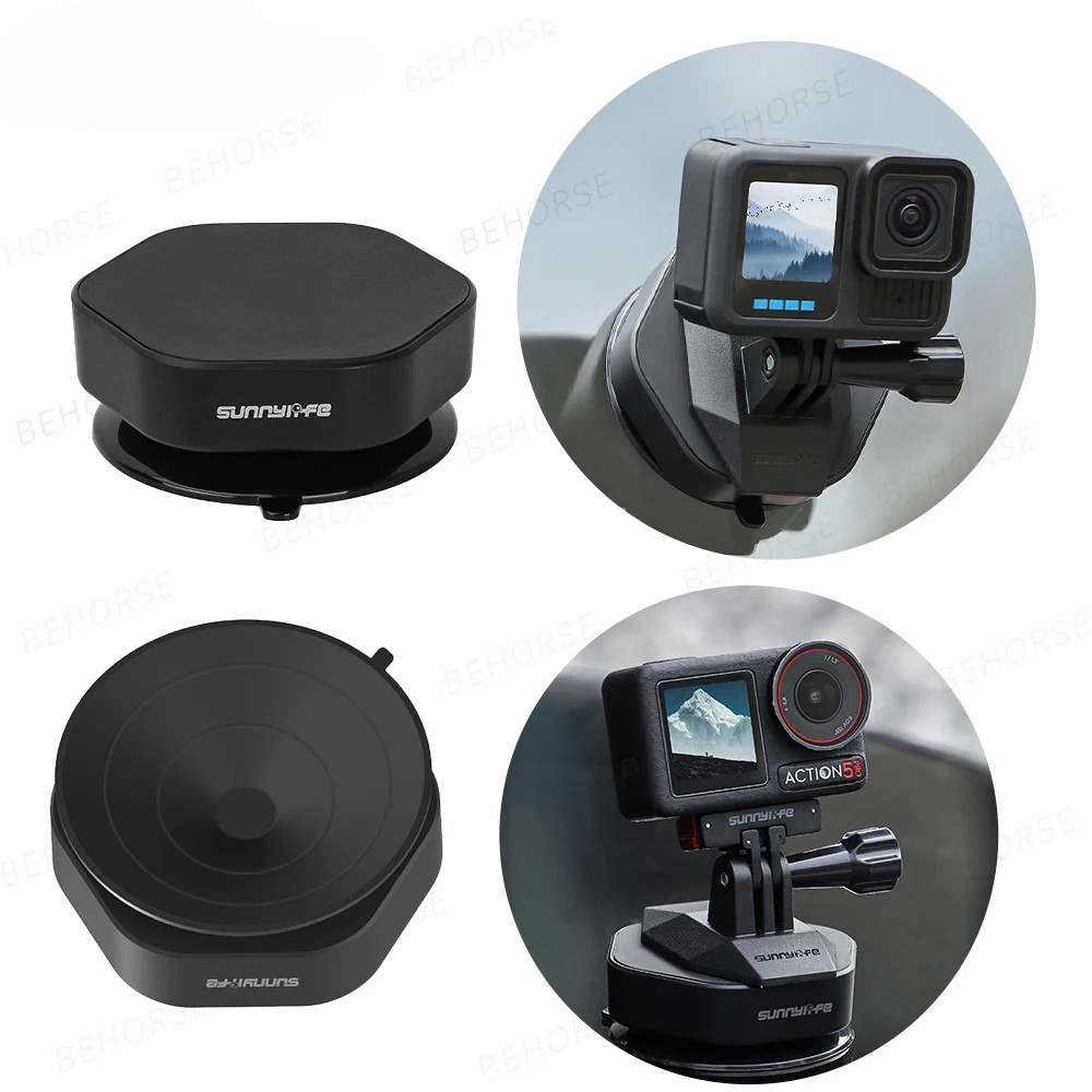 Universal Suction Cup Adapter Base Mount For DJI Osmo Pocket 3/GoPro ...