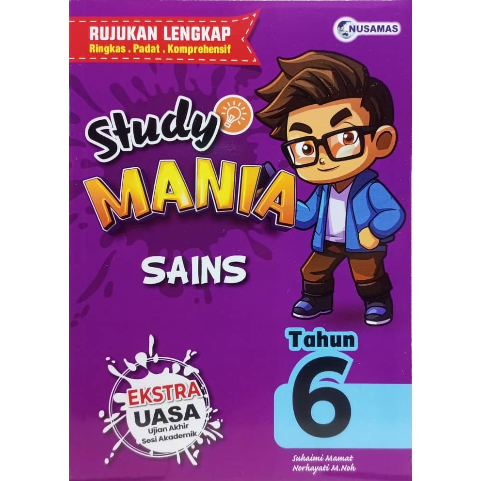 RUJUKAN LENGKAP STUDY MANIA SAINS TAHUN 6 (NUSAMAS) 2025 | Shopee Malaysia