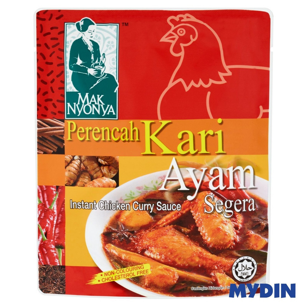 Mak Nyonya Instant Chicken Curry Sauce (200g) | Shopee Malaysia
