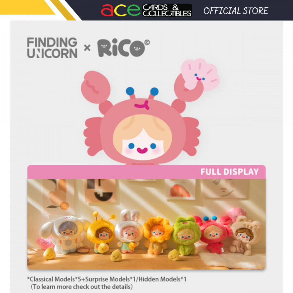 FINDING UNICORN X CELL RiCO Happy Fluffy Series Plush Blind Box ...