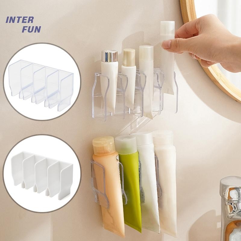 [InterfunM] Wall-Mounted Non-Perforated Toilet Facial Cleanser Storage ...