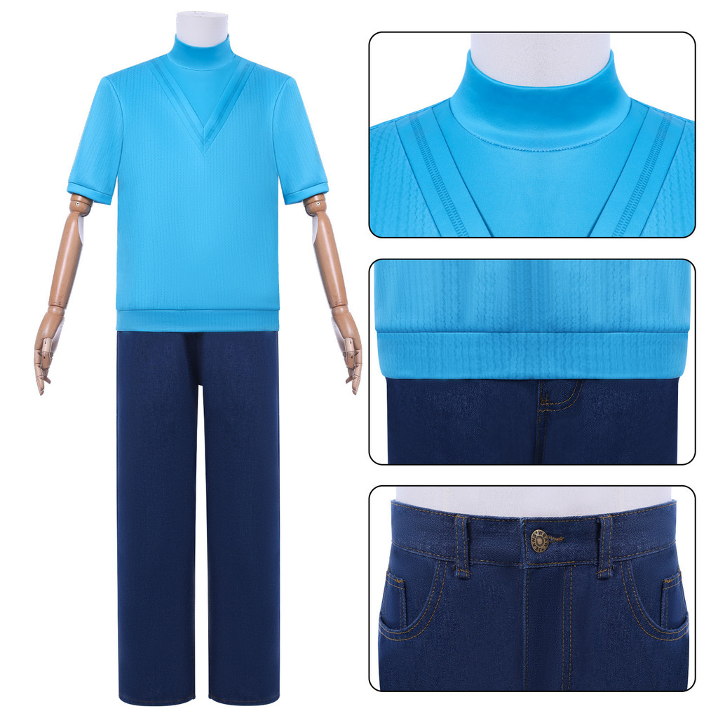 Minecraft Cosplay Steve Stage Game Performance Halloween Anime Costume ...