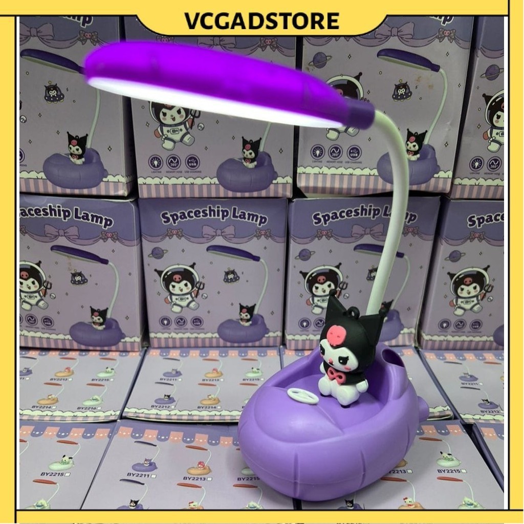 Kuromi LED nightlamp tablelamp studylamp cute Kuromi Table Lamp Sanrio ...