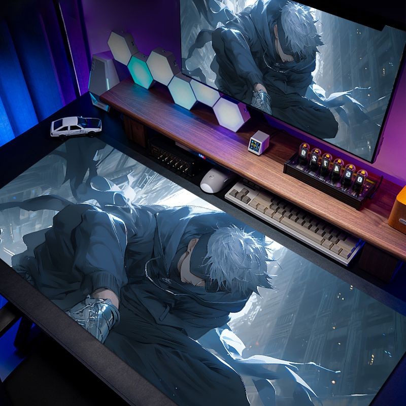 [700 * 300] Gojo Go Mouse Pad Oversized Anime Spell Fighting Gaming Boy ...