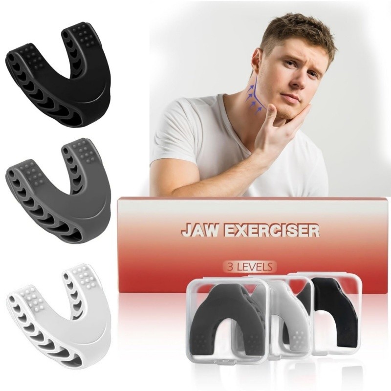 [7465 People Collection] Silicone Lower Jaw Trainer Exercise Lower Jaw ...