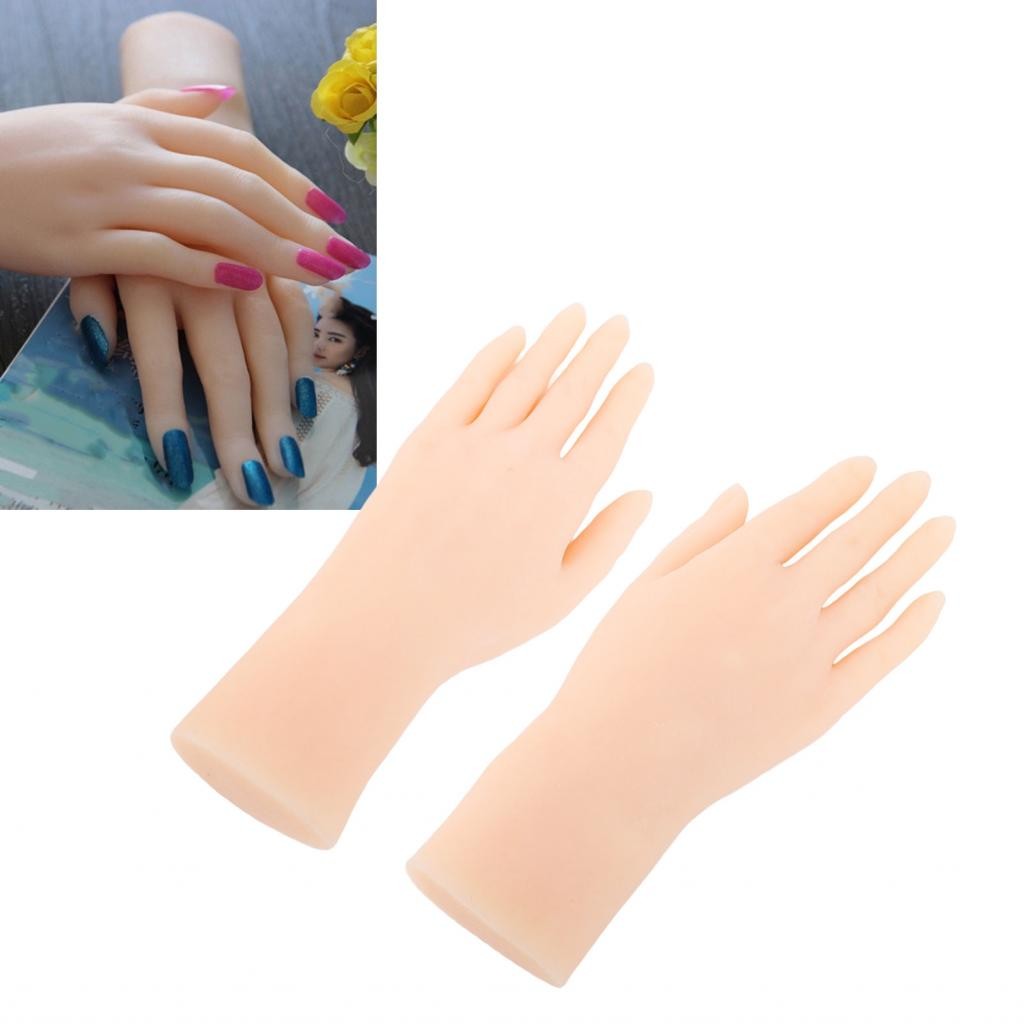 Bmai Silicone Hands Realistic Female Hand Model Fake for Jewelry ...
