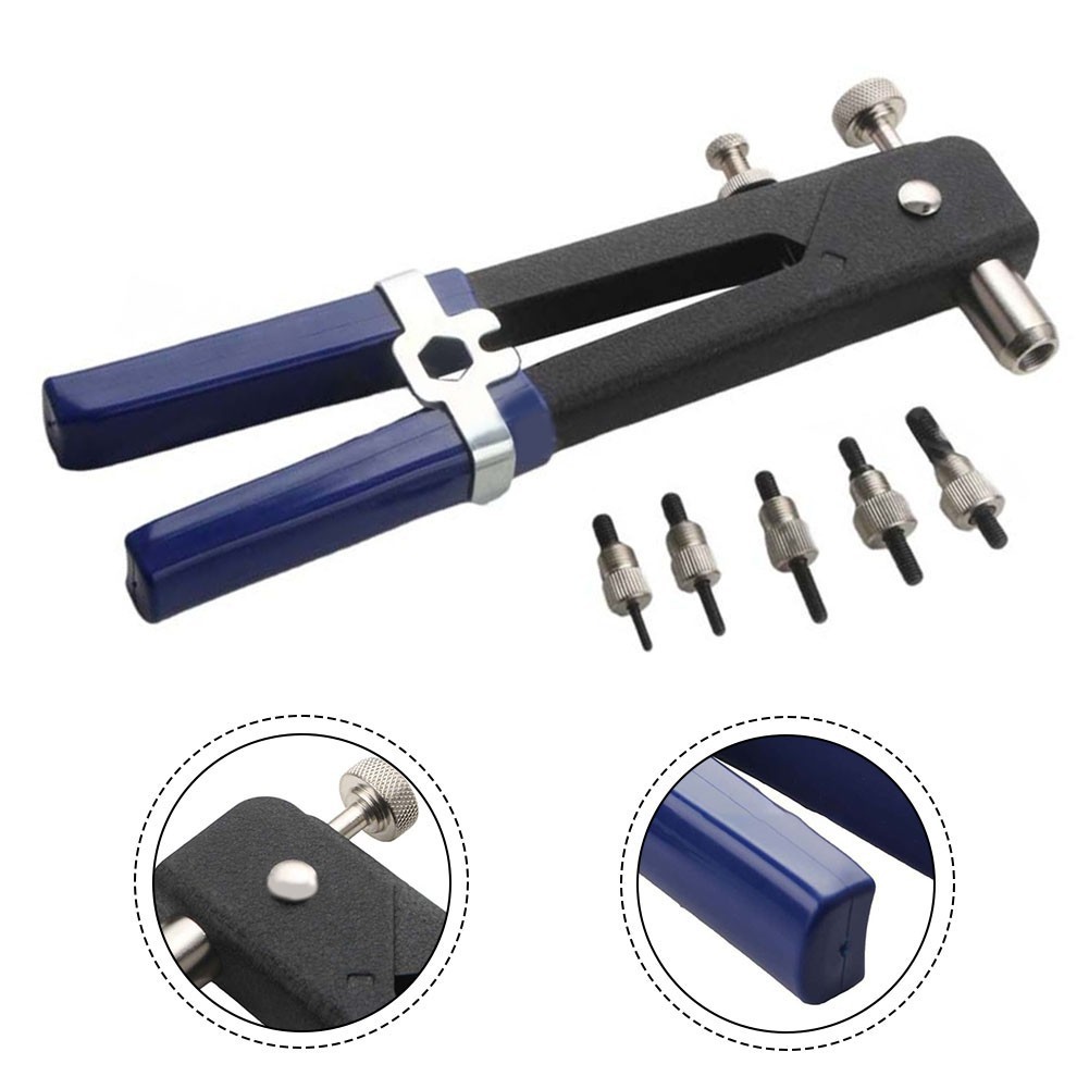 [stock] Rivet Nut Hand Riveter Set with M3/M4/M5/M6/M8 Threaded Rivet ...