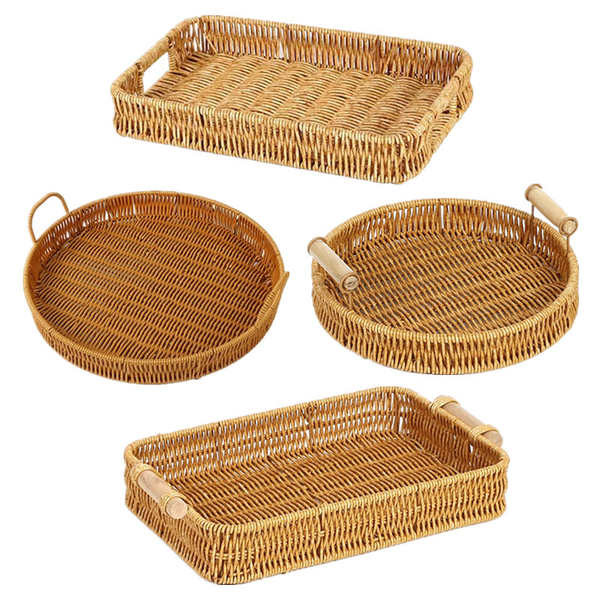 buffet tray set bekas kuih raya set buffet set Dulang rotan tiruan ...