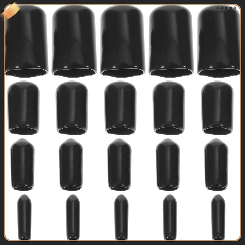 Rubber Boot Bolt Covers Caps Screw Thread Protector Safety Flexible End ...