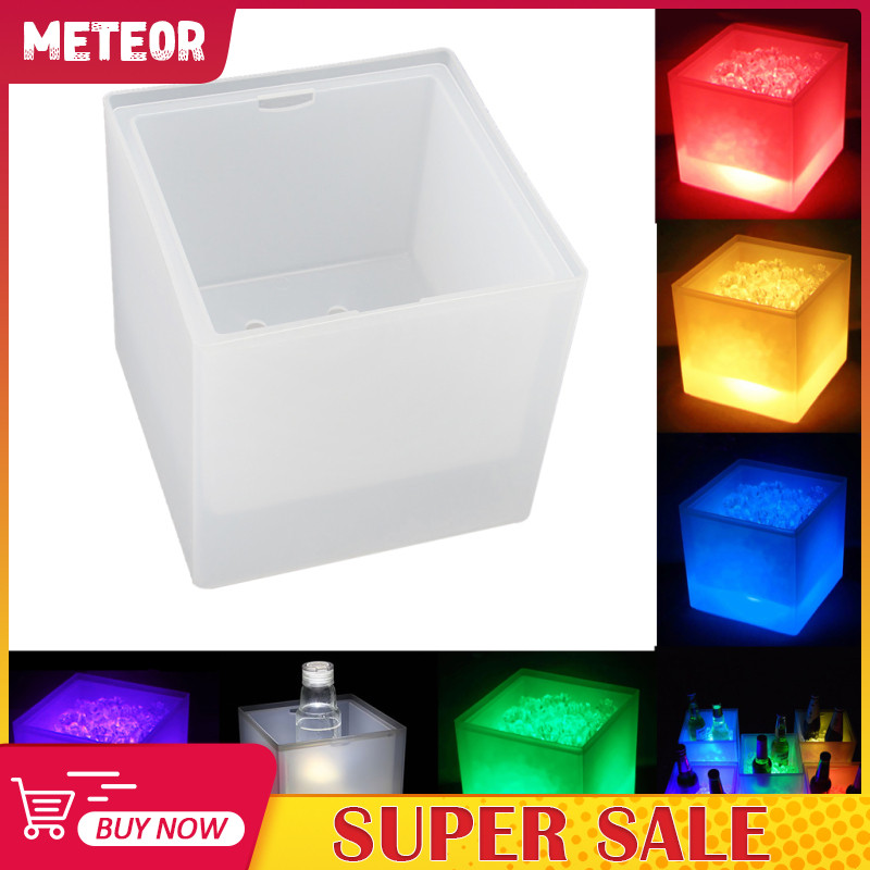 [meteorMY] 3.5L LED Ice Bucket Party Bar Champagne Beer Drinks Box 6 ...