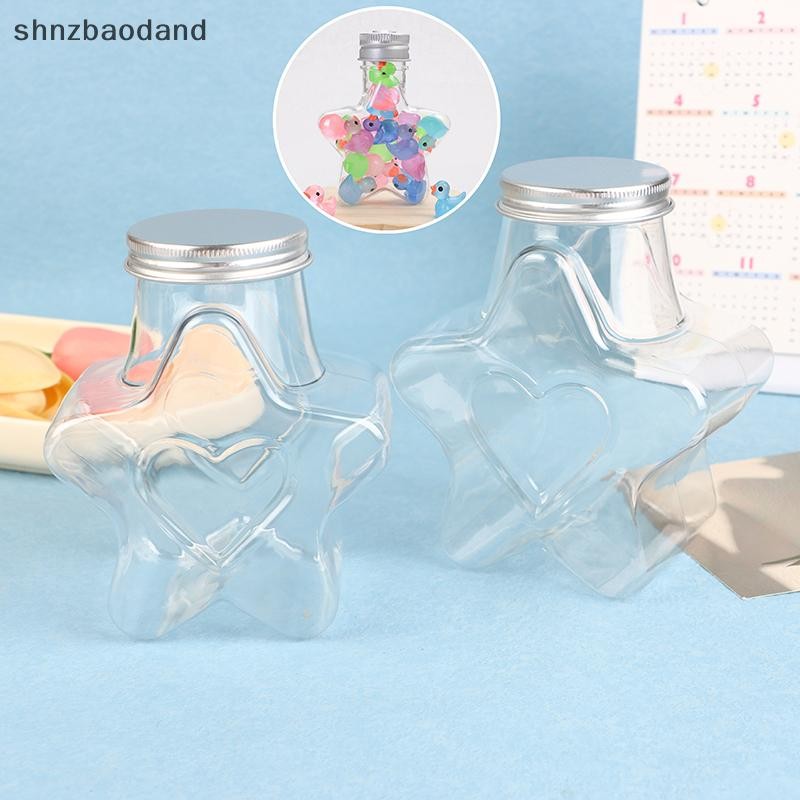 [NZSH] Star Shaped Doll Ornament Storage Box Plastic Bottle With Lids ...