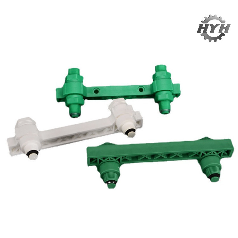 [HYH] Ppr Shower Locator Accessories 20mm PPR Shower Faucet Holder Double Mixing Valve Hole ...