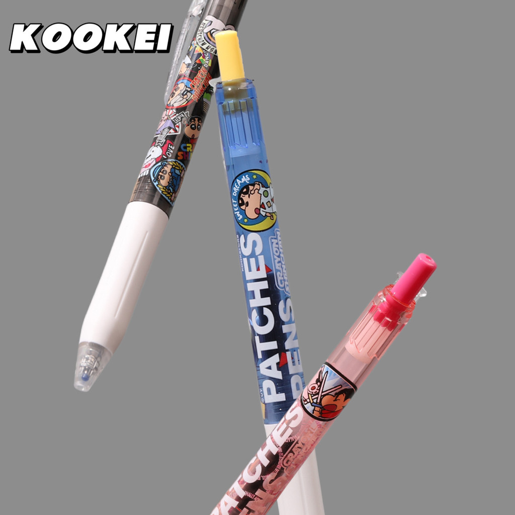 Kookei Crayon Shin-Chan Limited Push Gel Pen Pajama Party Nohara ...