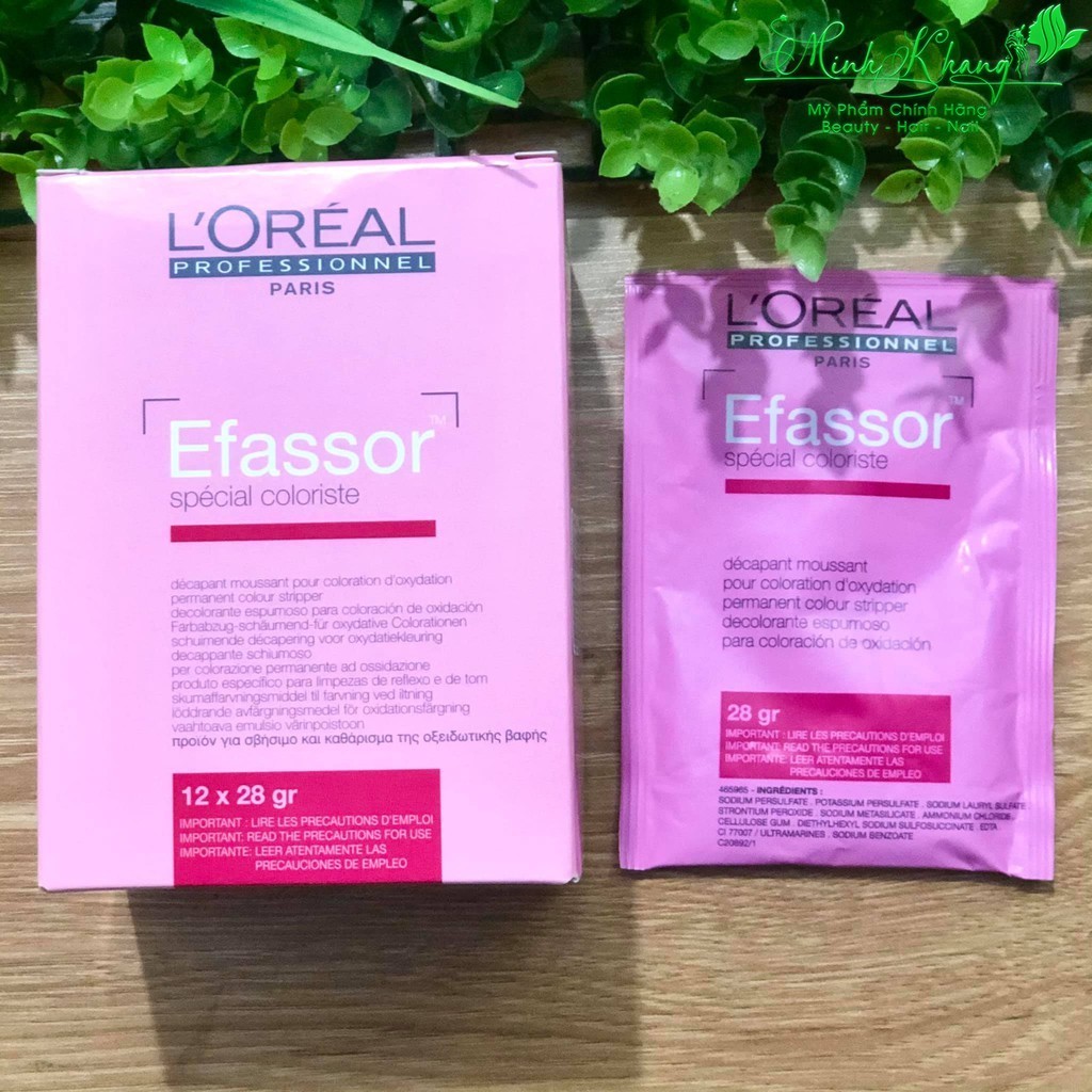 L'oreal Efassor dye washing powder 12x28gr [ MK ] | Shopee Malaysia