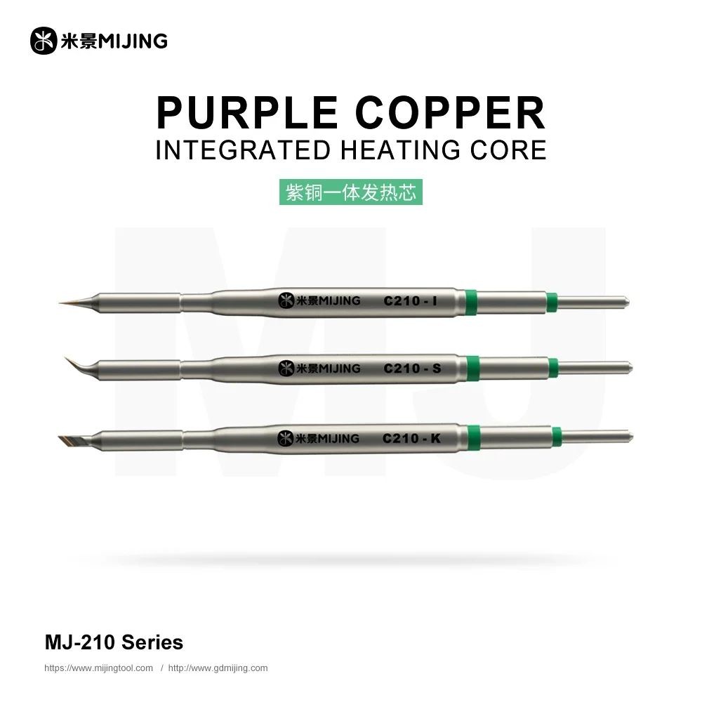 Mijing C210 Series Integrated Soldering Iron Tips and Heating Core ...