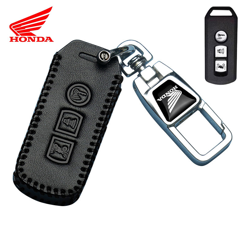 Genuine Leather Remote Key Case For Honda SH Mode/SH 125-150/SH150(vn ...