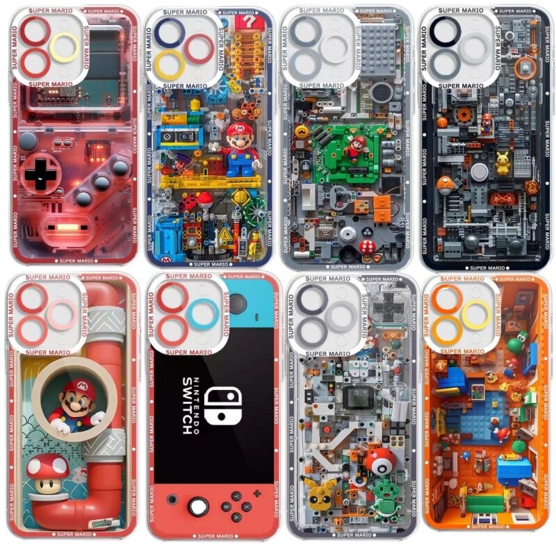 Game Super Mario Bros Casing For Infinix GT 20 Pro Note 40 Pro 30 Hot ...