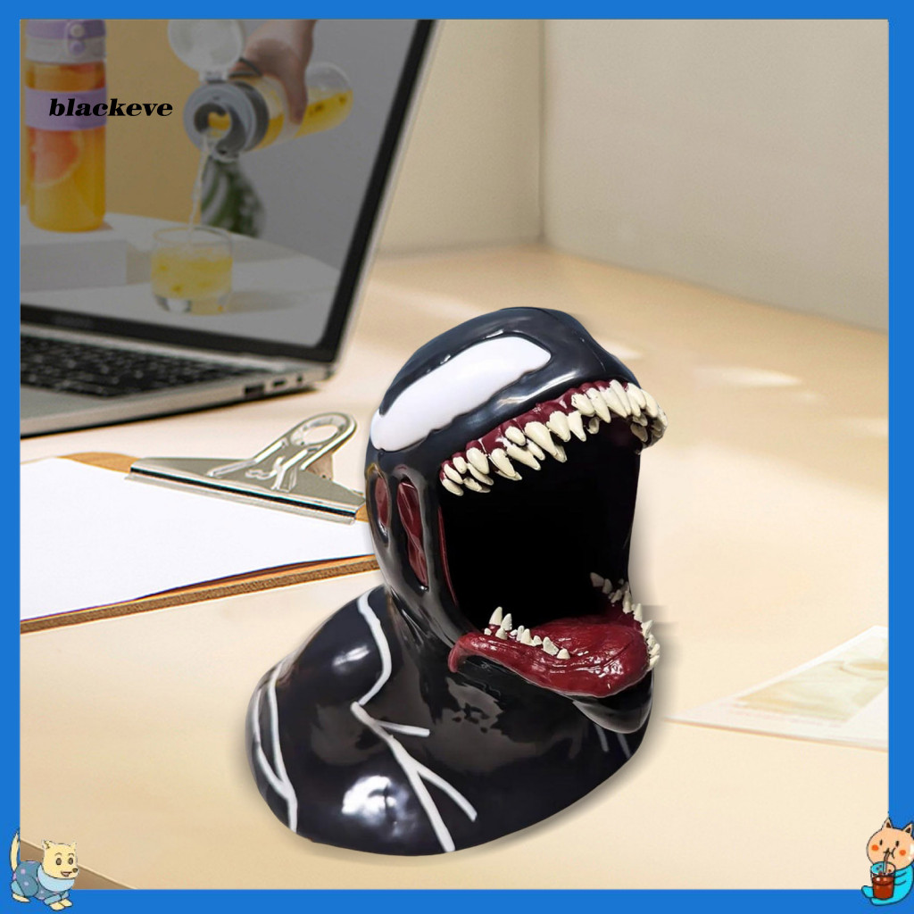 BL- Scary Creature Head Decor Horror Movie Decor Piece Venom Costume ...