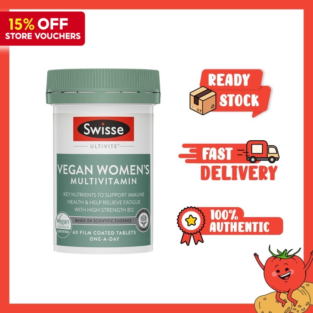 Swisse Women's Vegan Ultivite Multi-Vitamin - 60 Tablets | Shopee Malaysia