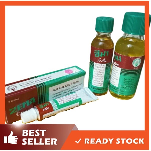 30ml Thailand Zema Lotion Zema Cream 5g 施玛水 | Shopee Malaysia