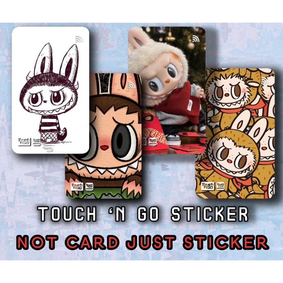 ( LABUBU Series ) Touch n Go Card Sticker Cover TNG CARD Printing DIY Film | Shopee Malaysia